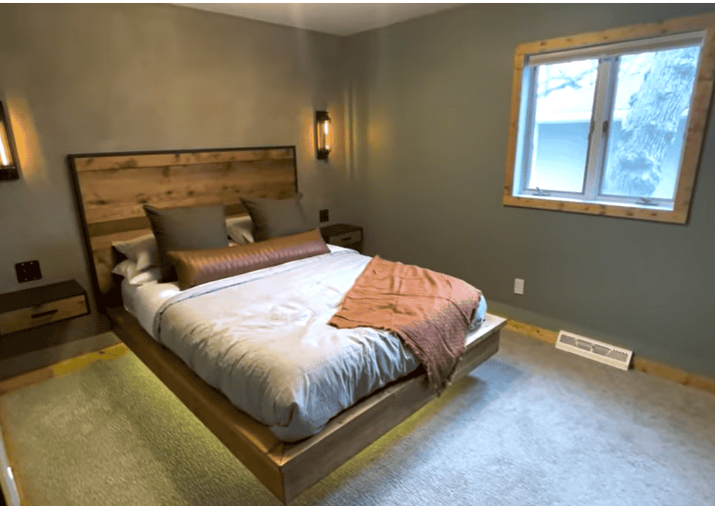 21 Great DIY Floating Bed Frame Plans - Pro Tool Guide