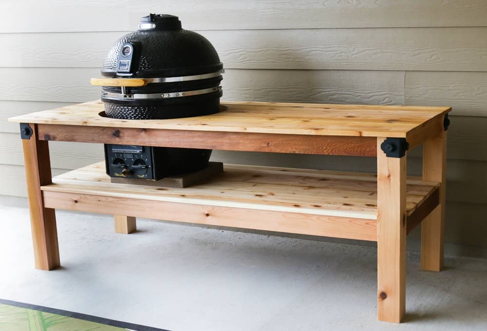 9 Free DIY Kamado Joe Table Plans You Can Build Now!